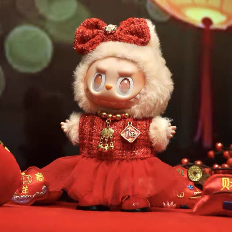 🔴 Labubu New Year Outfit – Limited Chanel-Style Girl Edition 🎀 ...
