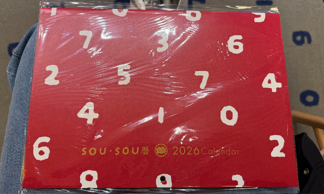 日本 SOU SOU 2026 年曆 Calendar, 興趣及遊戲, 手作＆自家設計, 其他 - Carousell