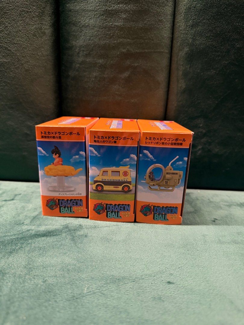 🐉 TOMY Dragon Ball Transport Series - Goku on Nimbus, Roshi’s Wagon and ...