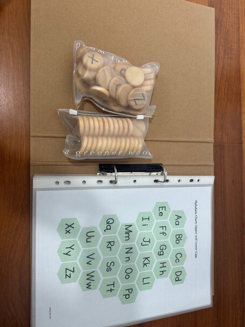 a greener wood - playcorner Alphabet Learning Set, Hobbies & Toys, Toys ...