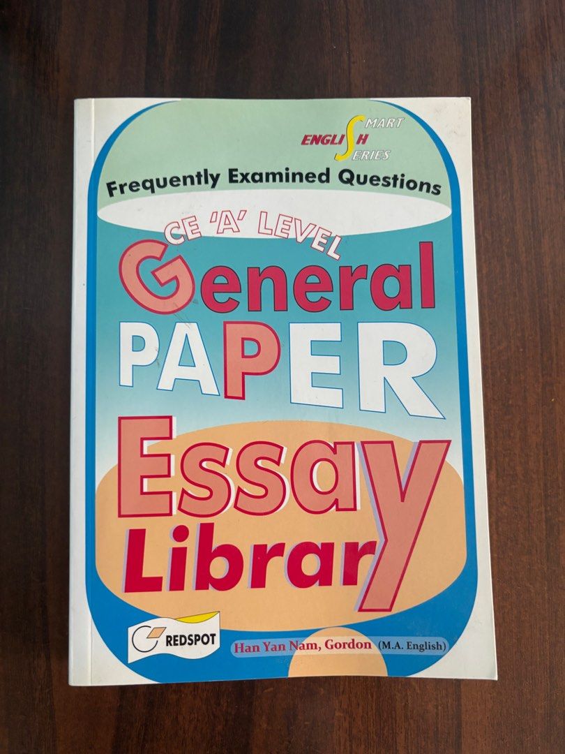 A' Level General Paper, Hobbies & Toys, Books & Magazines, Assessment ...