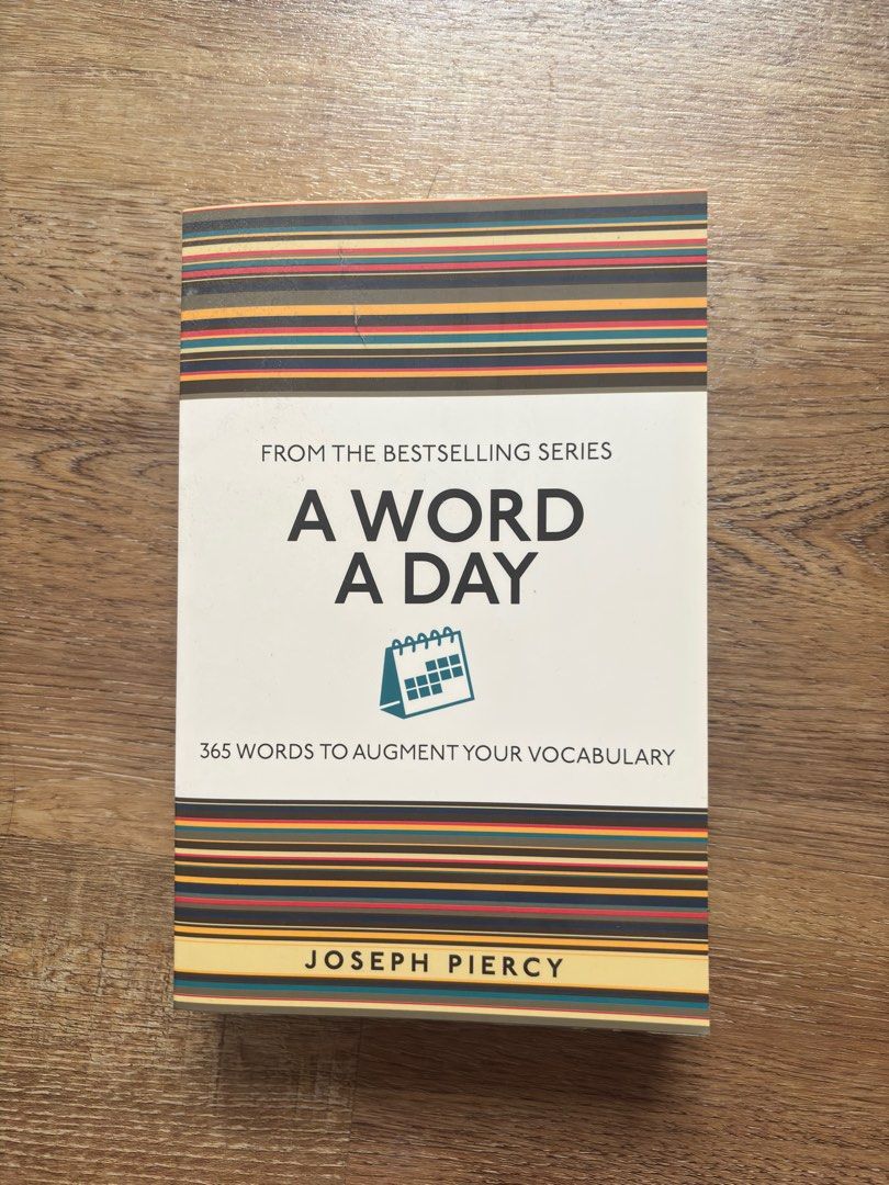 A Word a Day: 365 Words to Augment Your Vocabulary, Hobbies & Toys ...