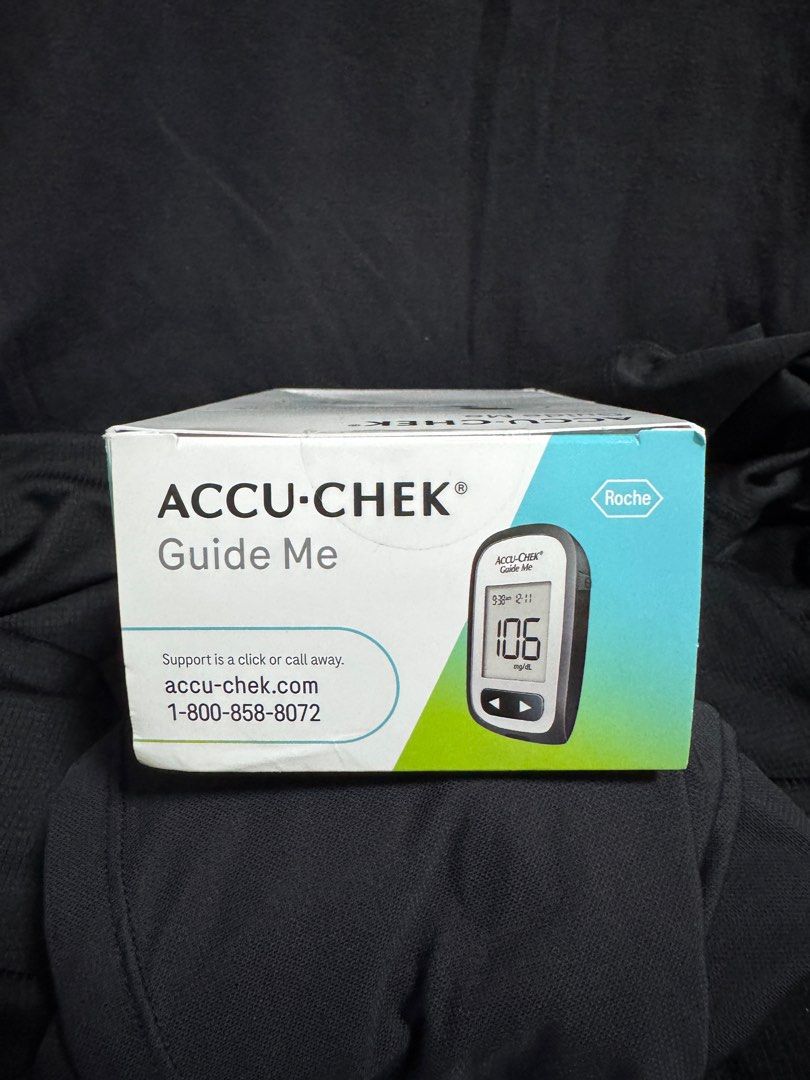 Accu-Chek Guide Me Blood Glucose Monitoring System, Health & Nutrition ...