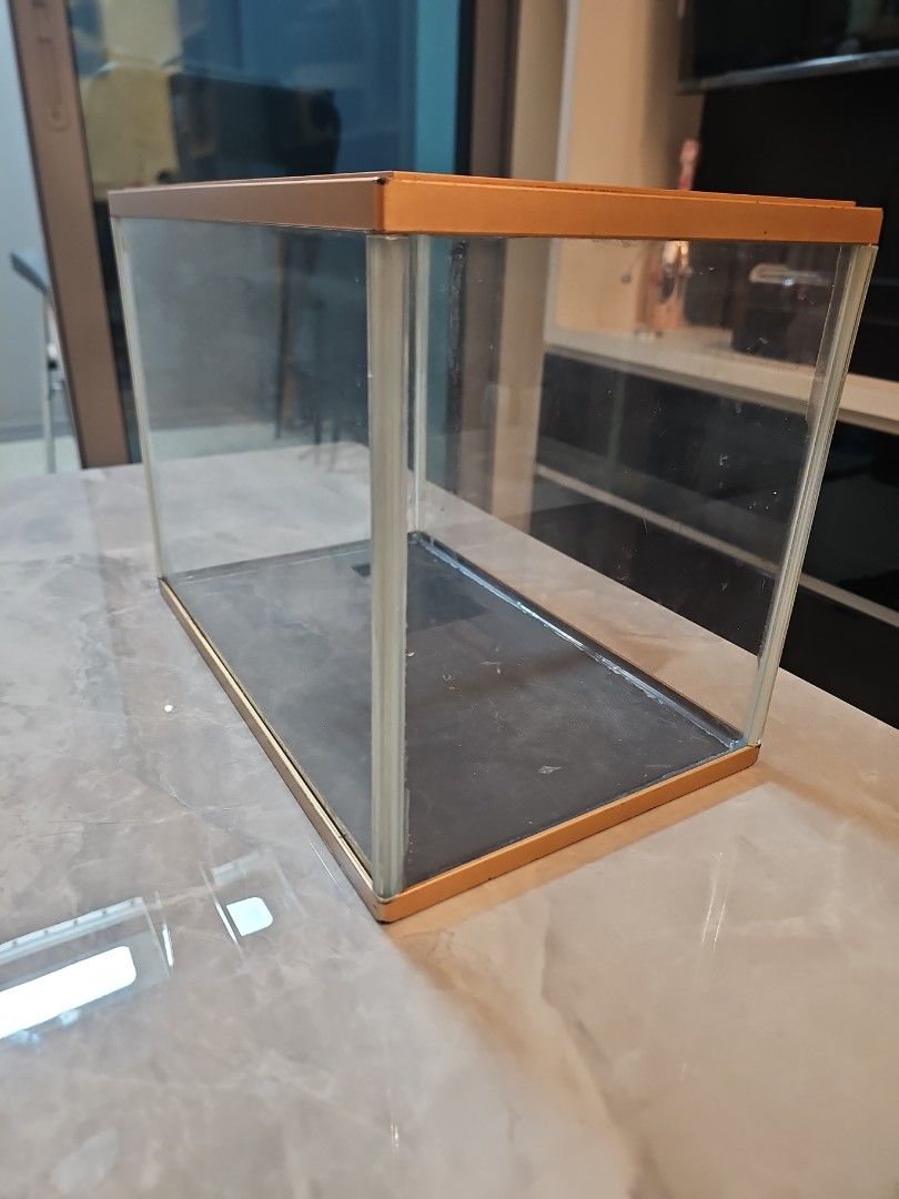 Acrylic Terrarium with Copper Frame, Pet Supplies, Homes & Other Pet ...