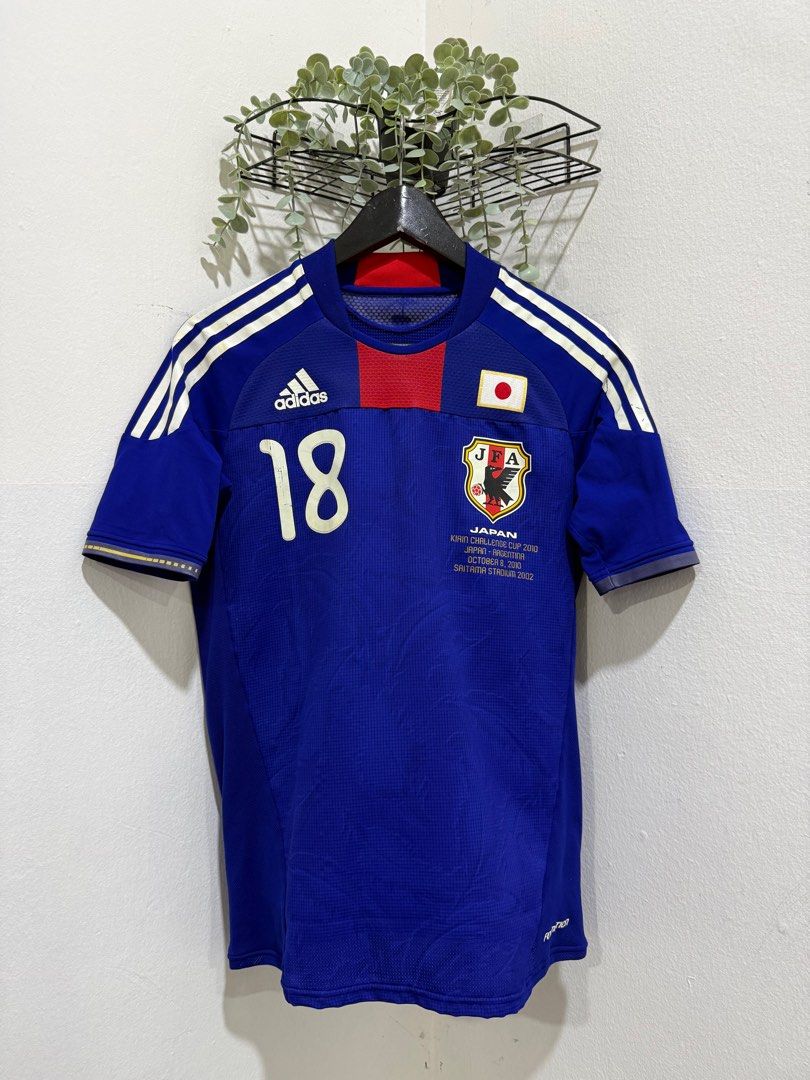 Adidas Japan National Team Jersey Honda #18, Men's Fashion, Activewear ...
