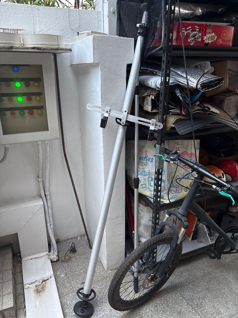 Adjustable Pole with Base, Sports Equipment, Other Sports Equipment and ...