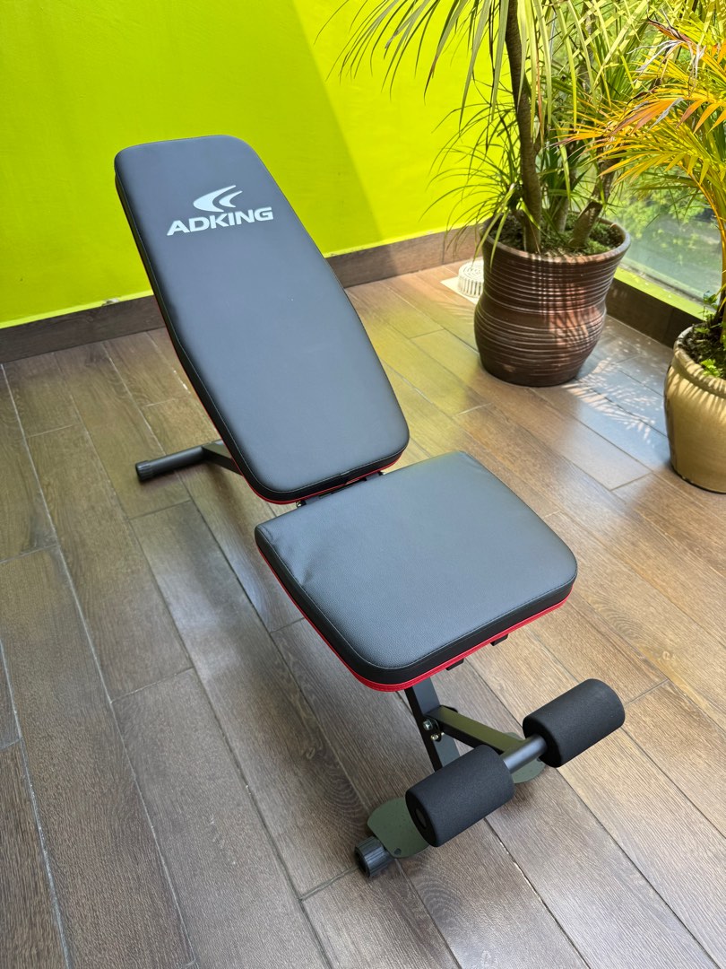 ADKING Adjustable Weight Bench, Sports Equipment, Exercise & Fitness ...