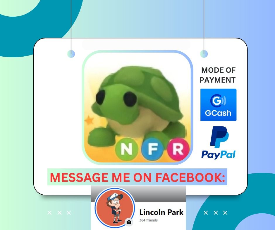 ADOPT ME | NEON FLY RIDE NFR TURTLE | ROBLOX, Video Gaming, Gaming ...