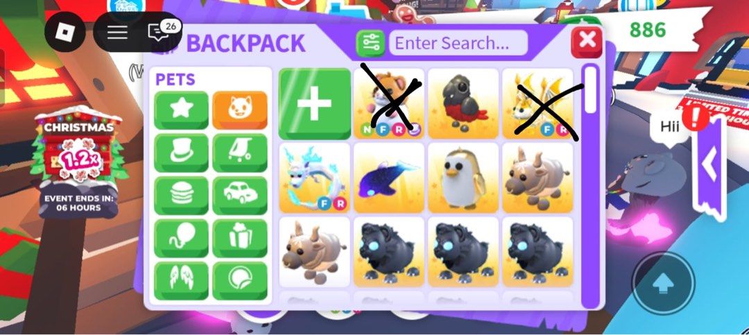 Adopt Me Pets! 🤍, Video Gaming, Gaming Accessories, In-Game Products on ...