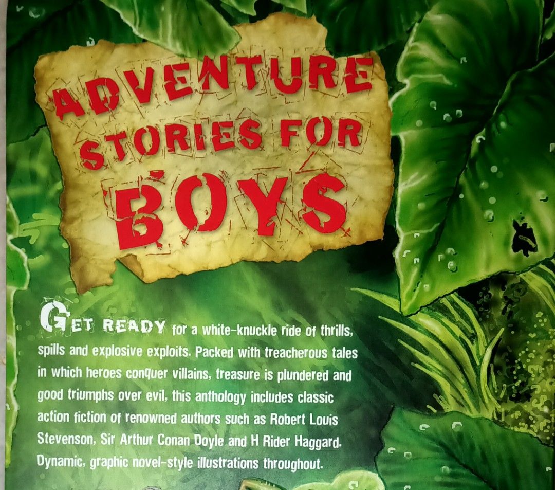 Adventure Stories for Boys Book, Hobbies & Toys, Books & Magazines ...