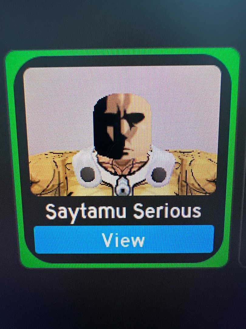 AFSE Roblox Saitama Serious (0.005%), Video Gaming, Video Games, Others ...