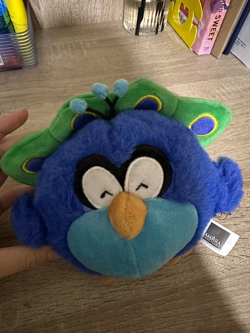 Amara Resort & Spa Blue Bird Plush Toy, Hobbies & Toys, Toys & Games on ...