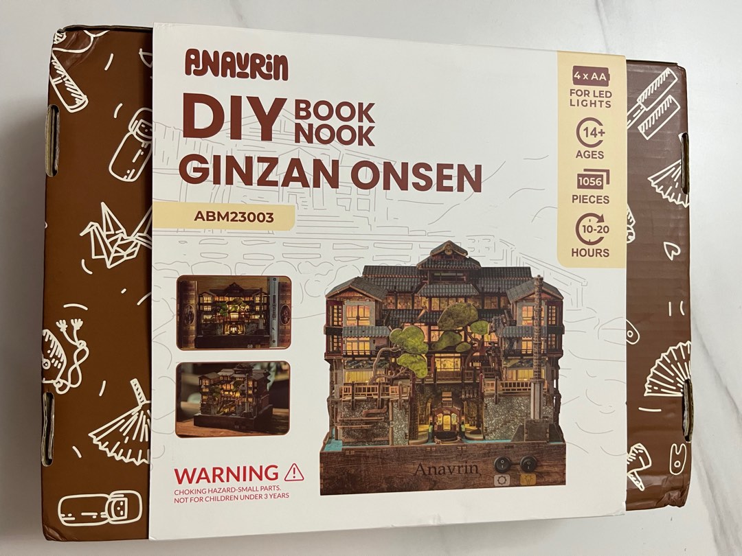 Anavrin Ginzan Onsen DIY Book Nook, Hobbies & Toys, Toys & Games on ...