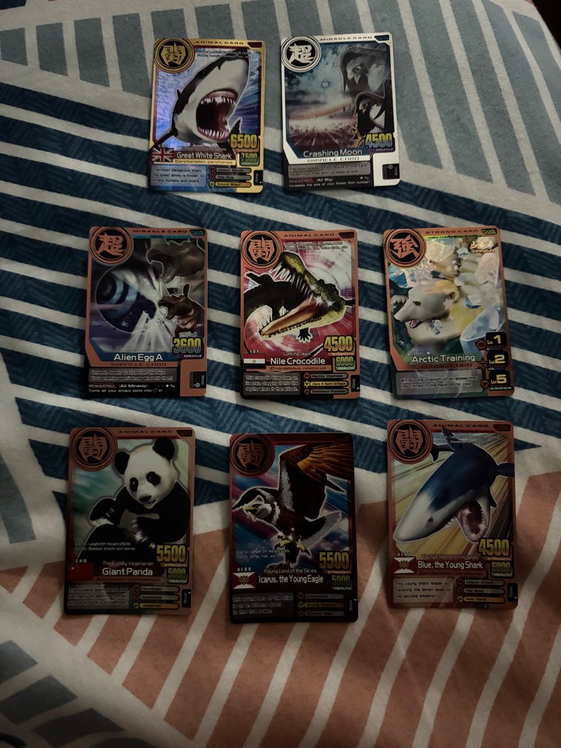 Animal Kaiser Arcade Cards - Various, Hobbies & Toys, Toys & Games on ...