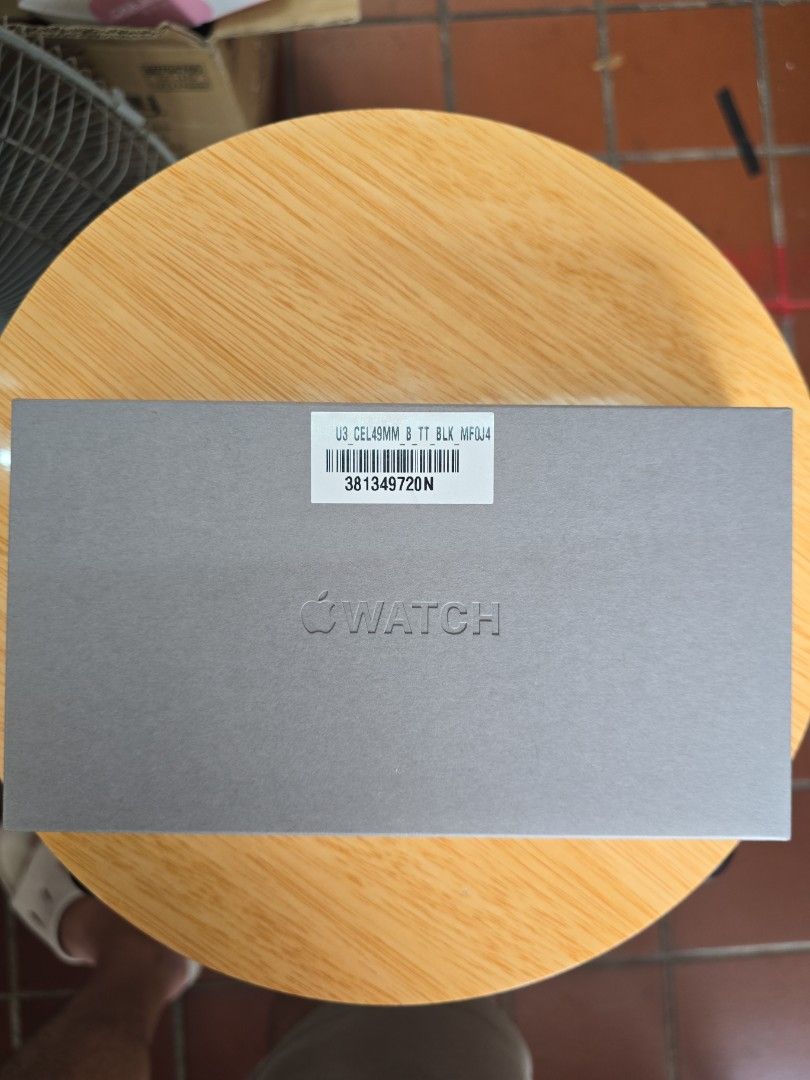 Apple Watch Ultra 3 49mm Black Ti Ocean Band, Mobile Phones & Gadgets ...