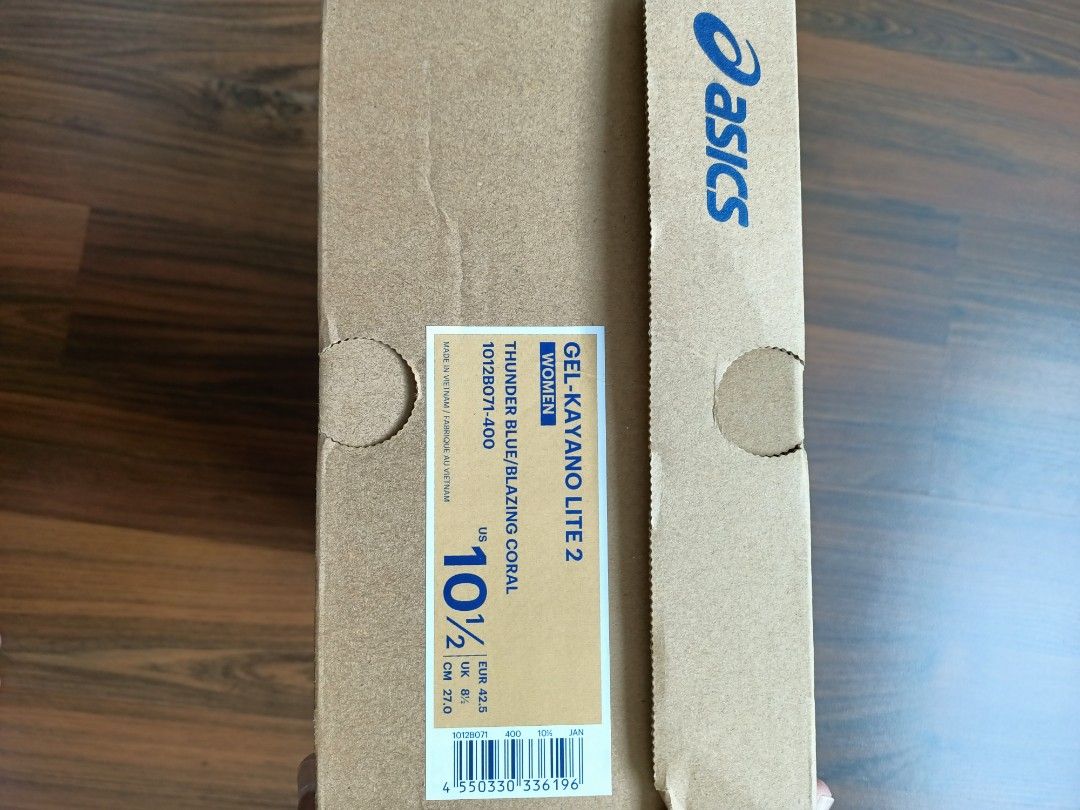 Asics Gel-Kayano Lite 2 - Thunder Blue/Blazing Coral - US 10.5, Luxury ...