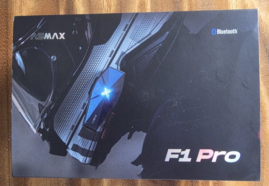 ASMMAX F1 Pro Bluetooth Intercom, Motorcycles, Motorcycle Accessories ...