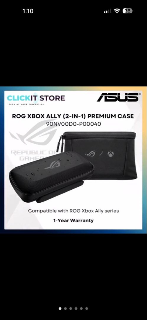 ASUS ROG Ally X Xbox Handheld Console 2TB Full Set, Video Gaming, Video ...