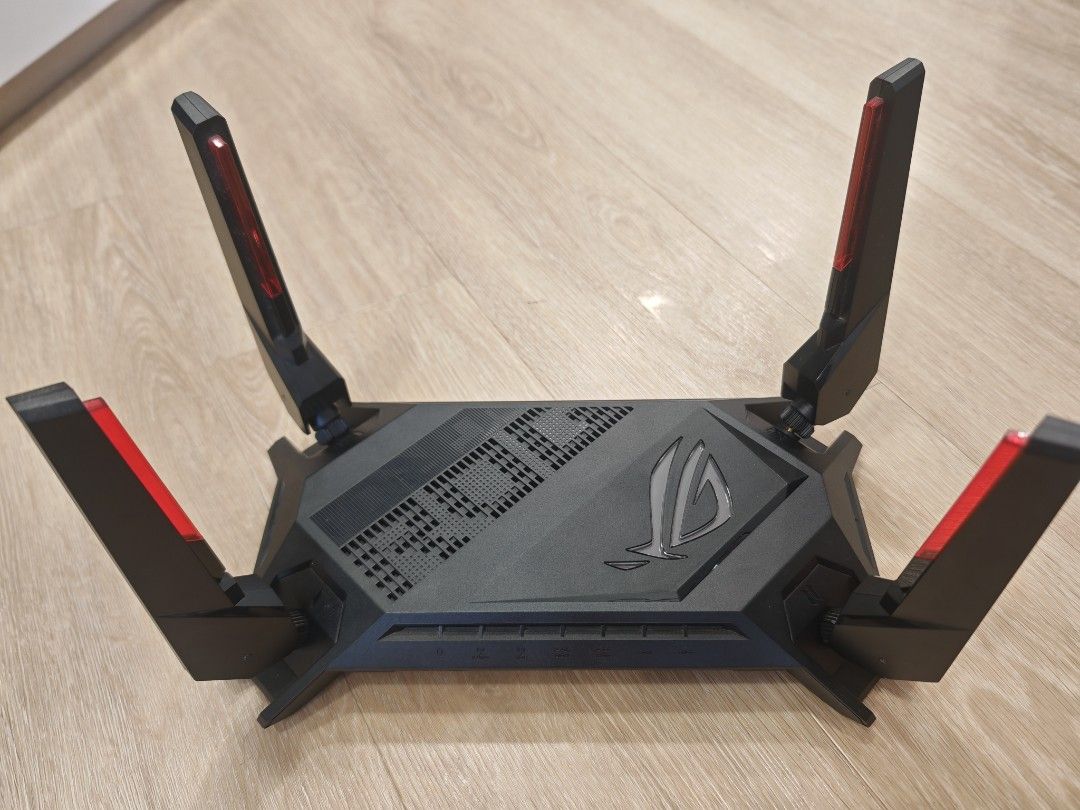 ASUS ROG Rapture GT-AX6000 Router, Computers & Tech, Parts ...