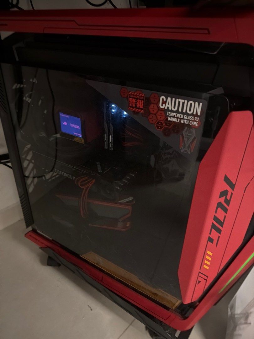 ASUS ROG x Evangelion PC Build, Computers & Tech, Desktops on Carousell