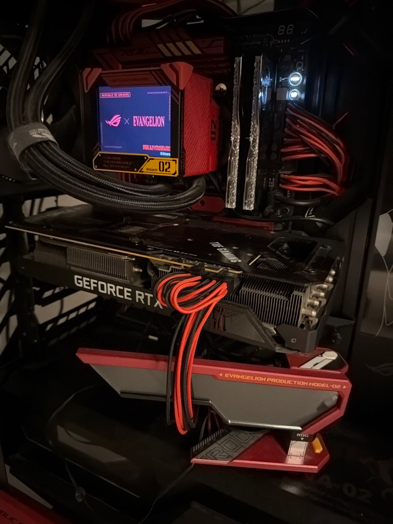 ASUS ROG x Evangelion PC Build, Computers & Tech, Desktops on Carousell