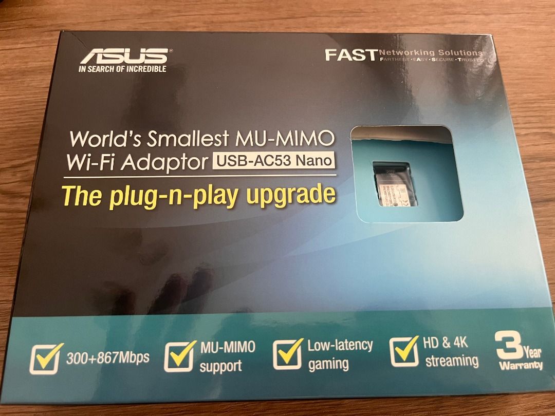 USB WiFi Adapter - AC53 Nano, Computers & Tech, Parts & Accessories ...