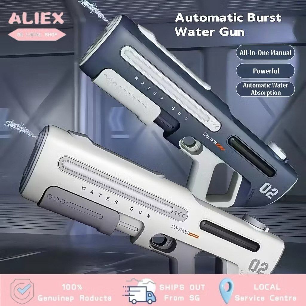 Automatic Electric Water Gun, Hobbies & Toys, Toys & Games on Carousell