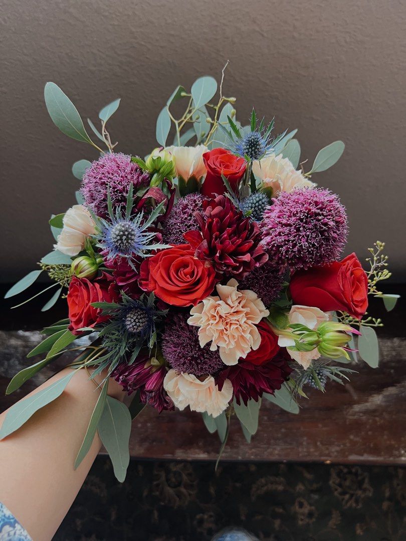 Fall-inspired Fresh Bouquet [Premium] Wedding | Bridal | Photoshoot ...