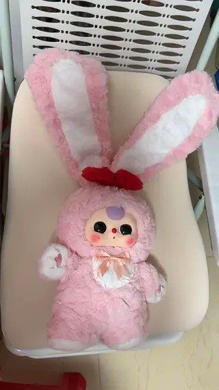 Baby Three 400% Sweetheart Pink Bunny, Hobbies & Toys, Toys & Games on ...