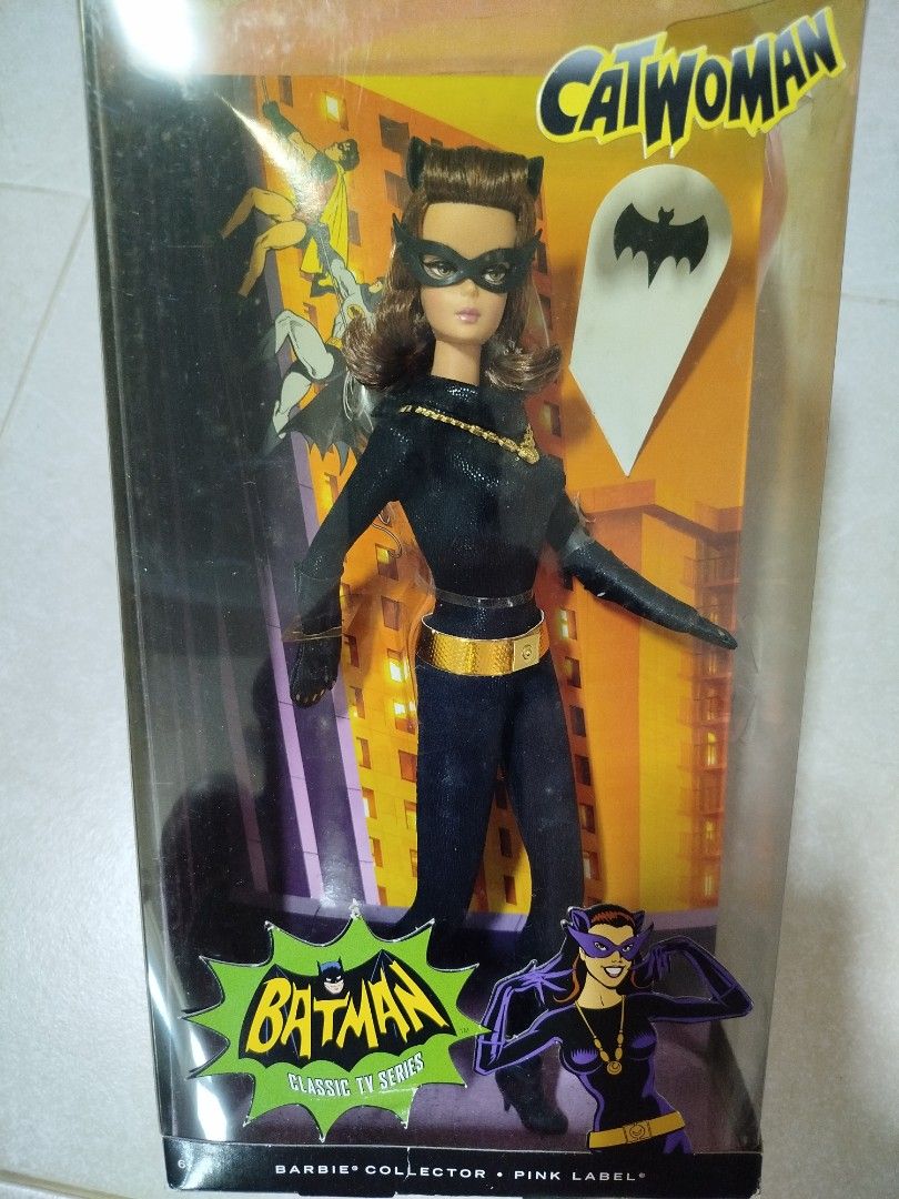 Barbie Collector Catwoman Batman Classic TV Series Doll, Hobbies & Toys ...