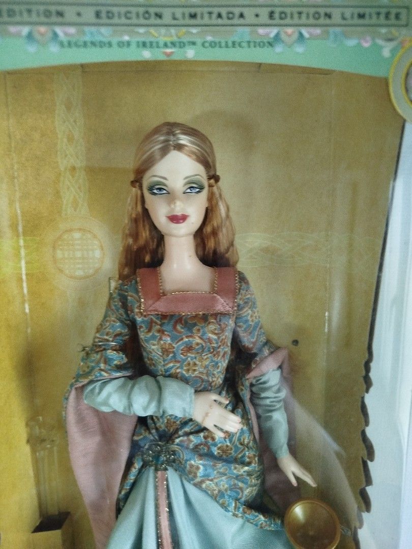 Barbie Limited Edition The Bard Legend of Ireland, Hobbies & Toys, Toys ...