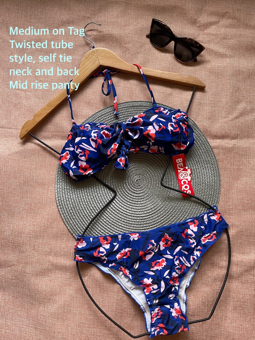 2 set of Bea & Cos Swimsuit - American Flag & Floral, Women's Fashion ...