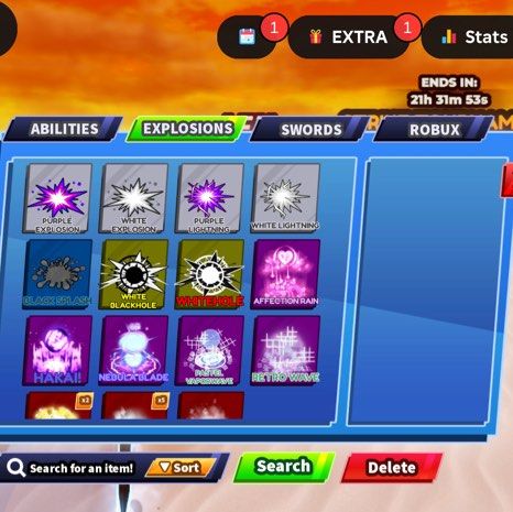 Blade Ball swords and explosions, Video Gaming, Gaming Accessories, In ...