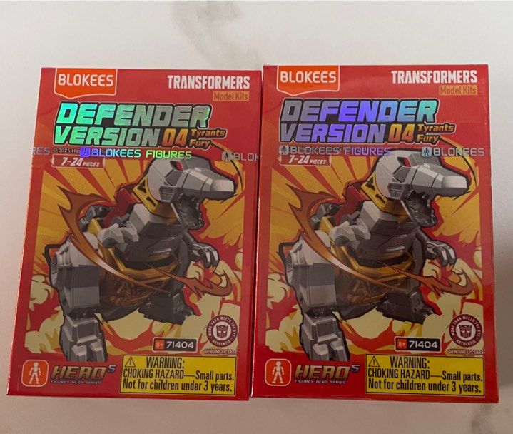 Blokees Transformers Defender Version 04 Model Kit, Hobbies & Toys ...