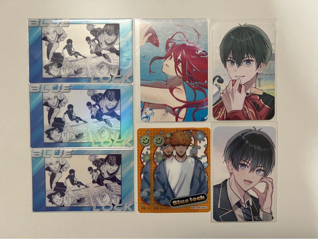 Blue Lock Cards, Hobbies & Toys, Memorabilia & Collectibles, Fan ...
