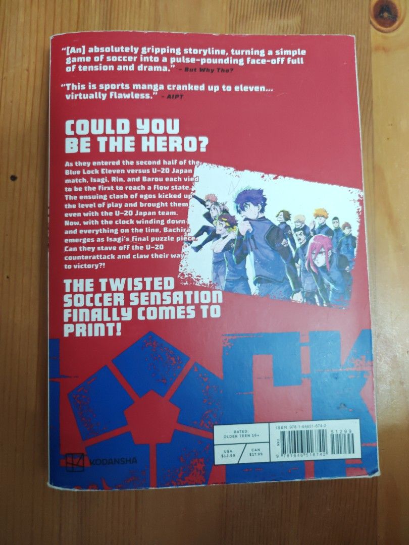 Blue Lock Manga Volume 17, Hobbies & Toys, Books & Magazines, Comics ...