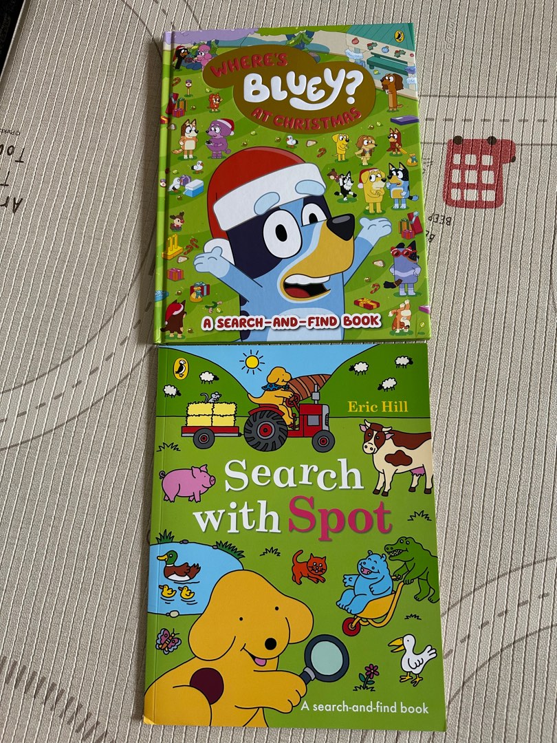 Bluey, Spot, Pirates, Digger books, Hobbies & Toys, Books & Magazines ...