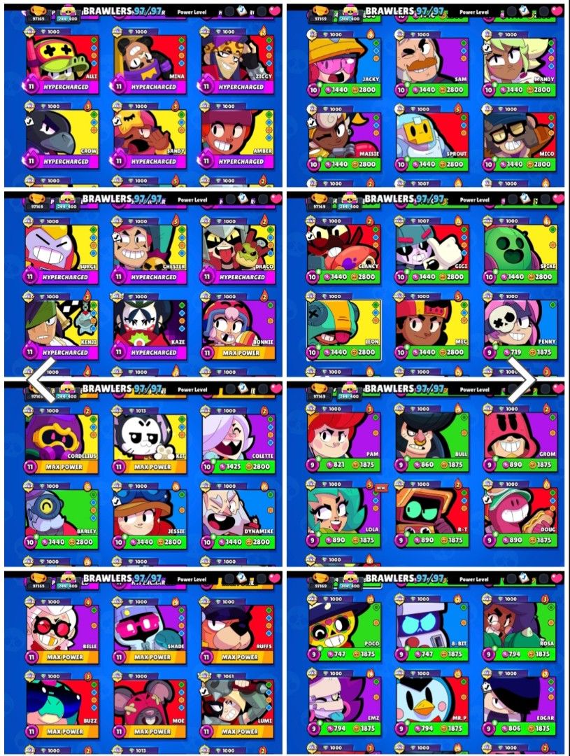 Brawl Stars Acc Boosting for RM 2 per 50 🏆, Video Gaming, Video Games ...