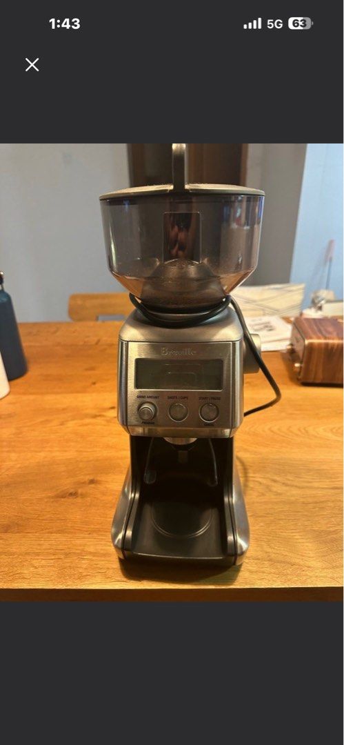 Breville Smart Grinder Pro, TV & Home Appliances, Kitchen Appliances ...