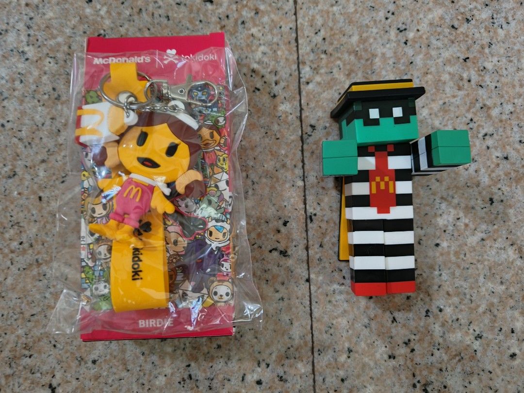 🎊Bundle pack! McDonald's x Tokidoki Birdie Keychain & McDonald's ...