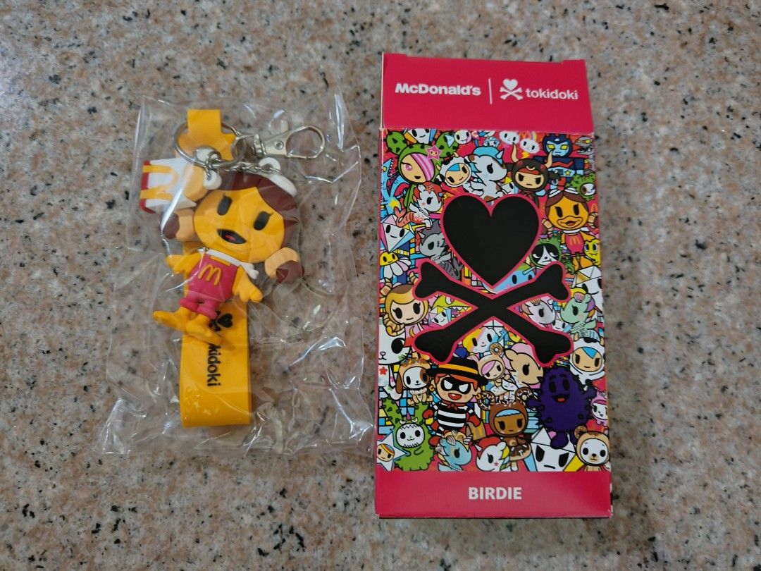 🎊Bundle pack! McDonald's x Tokidoki Birdie Keychain & McDonald's ...