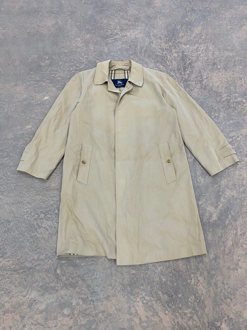 BURBERRY TRENCH COAT NOVACHECK WINTER DOUBLE LAYER, Men's Fashion ...