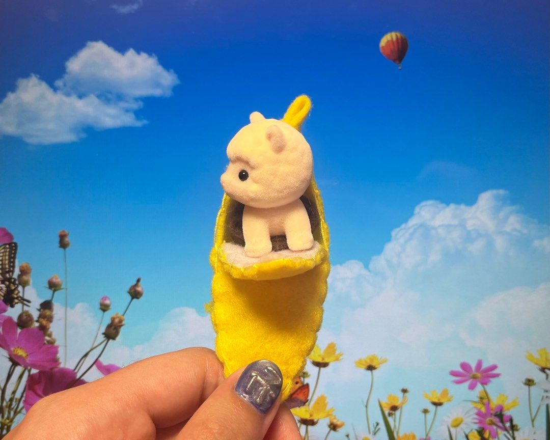 Calico Critters Sylvanian Families Felt Banana Costume, Hobbies & Toys ...