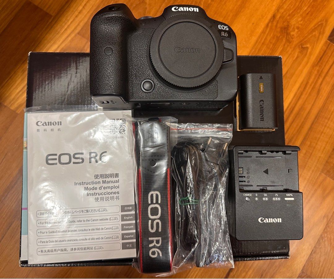 Canon EOS R6 Mirrorless Camera - Like New, Photography, Cameras on ...