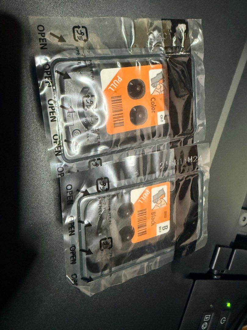 Canon Ink Cartridge CH-7 and BH-7, Computers & Tech, Printers, Scanners ...