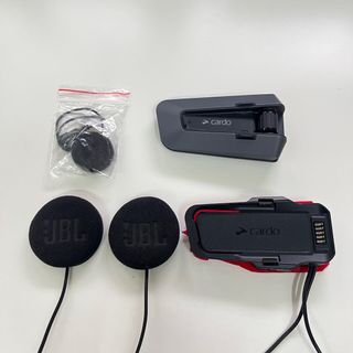 Cardo Packtalk Edge Intercom with Upgraded 45MM JBL Speaker FOR FULL ...
