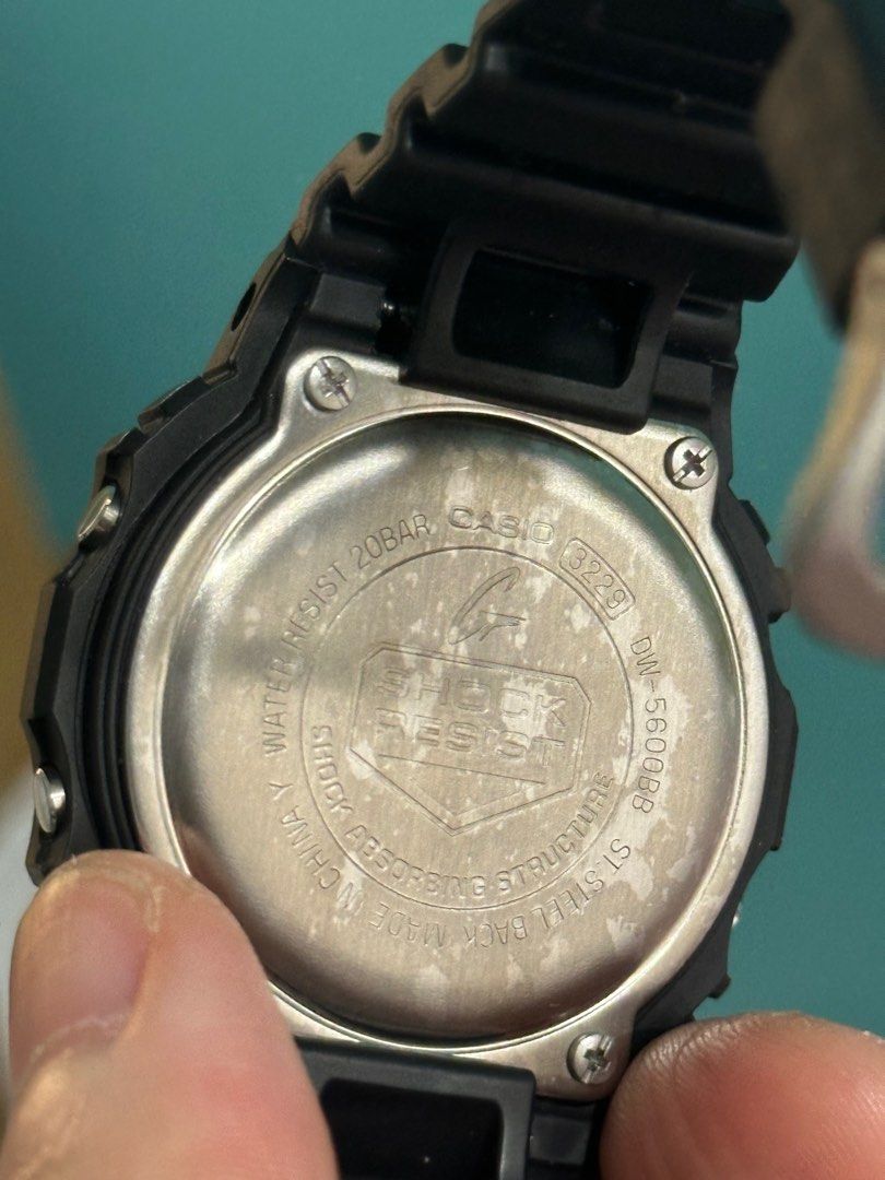 Casio G-Shock DW-5600B Watch, Men's Fashion, Watches & Accessories ...