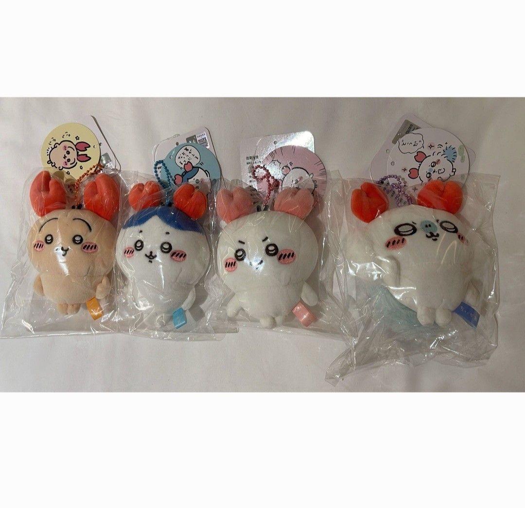 Chiikawa crab plush toy mascot - chiikawa hachiware usagi momonga, Hobbies & Toys, Toys & Games ...