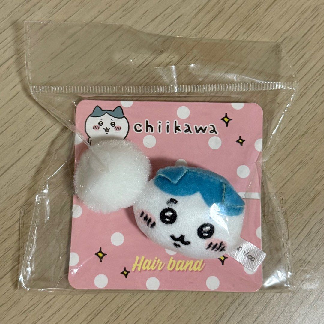 chiikawa plushie hair band (authentic) MAIL ONLY, Hobbies & Toys ...