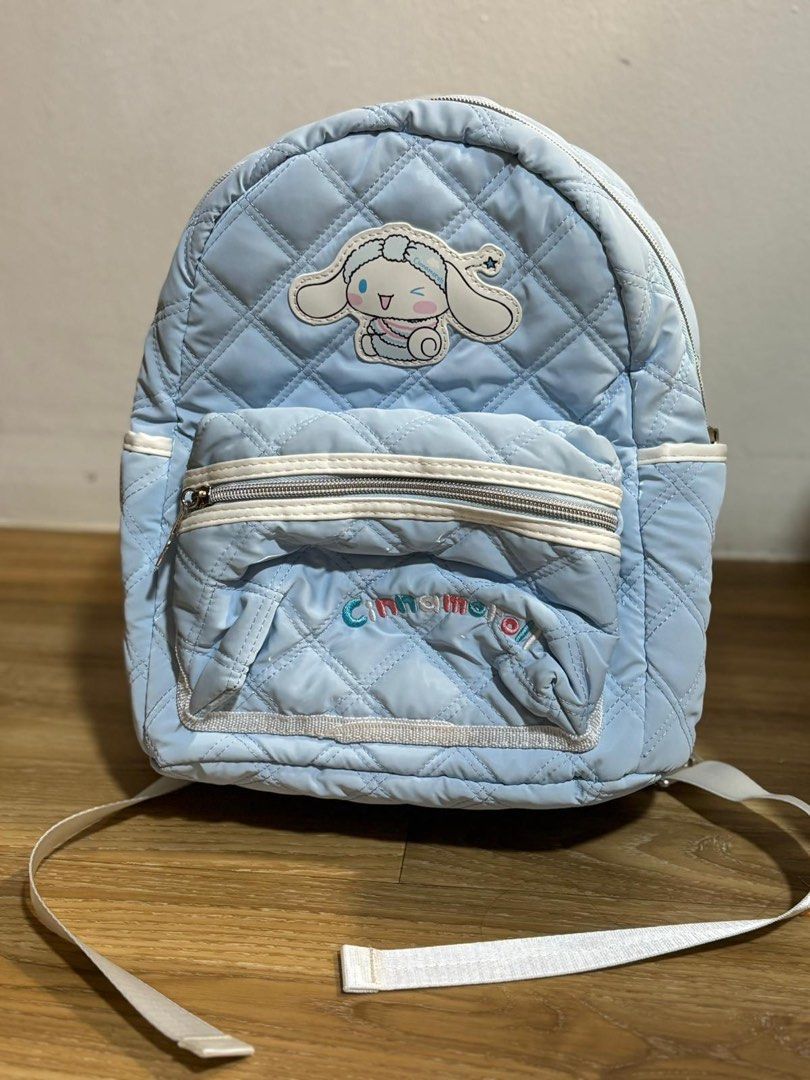 Cinnamoroll Quilted Backpack - Light Blue, Babies & Kids, Babies & Kids ...